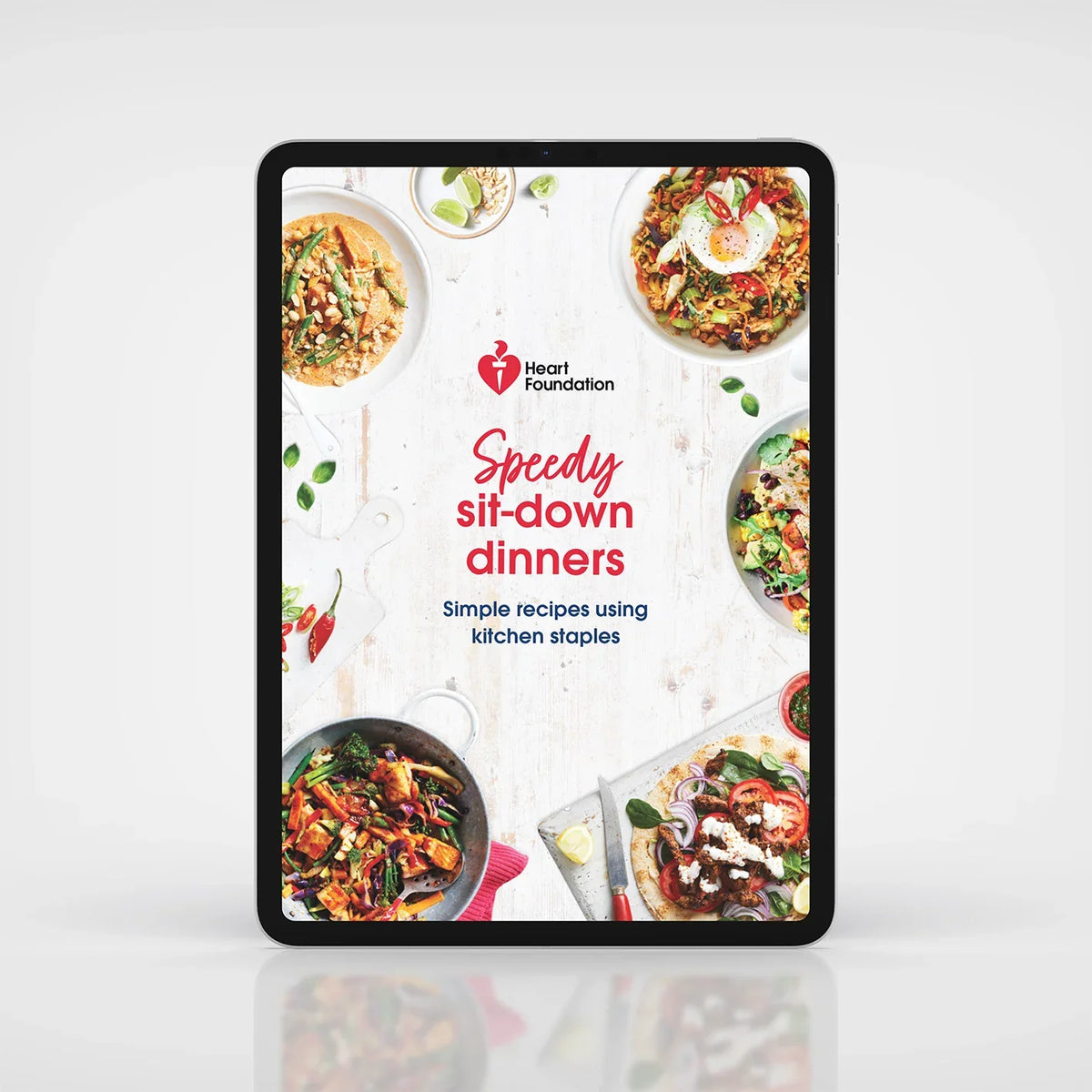 Speedy sit-down dinners recipes e-book – National Heart Foundation of Australia