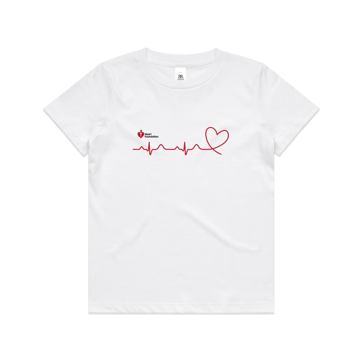 Heartbeat line - kid's t-shirt – National Heart Foundation of Australia