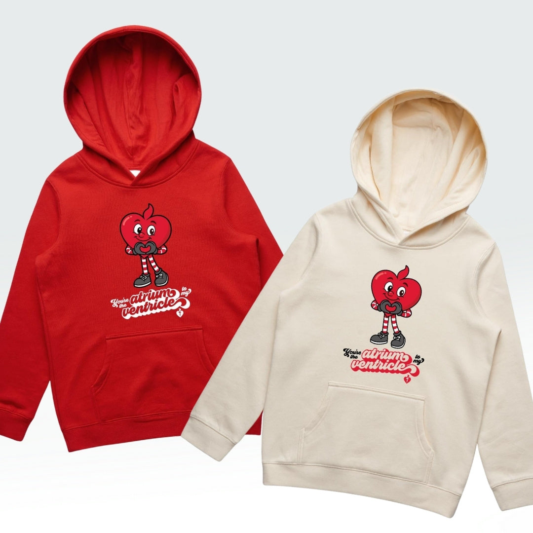 Atrium to my ventricle - kid's hoodie – National Heart Foundation of ...